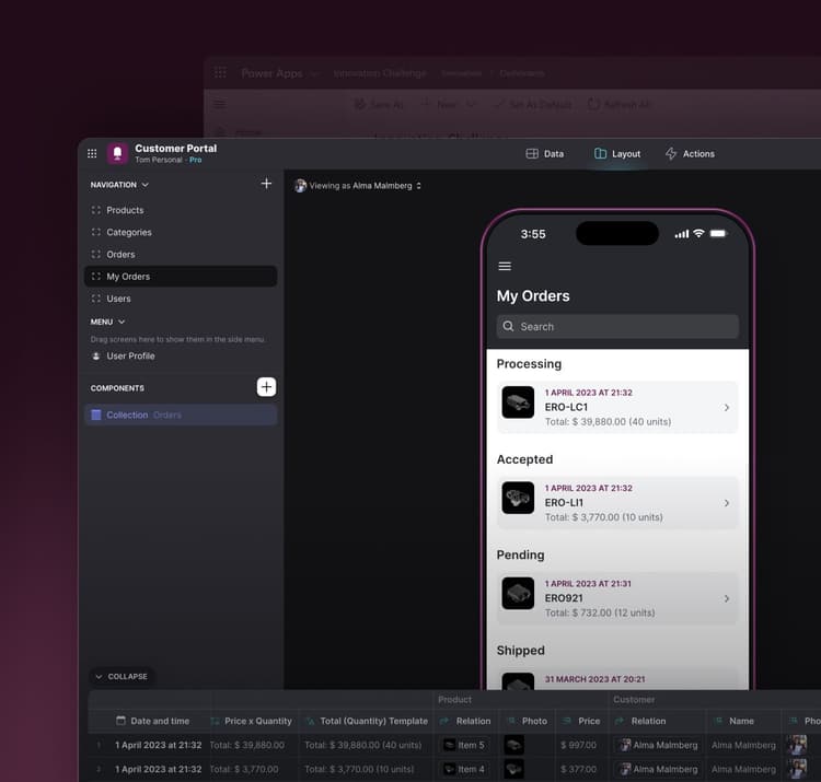 Glide vs. Microsoft Power Apps: Learn about the Power Apps no code alternative